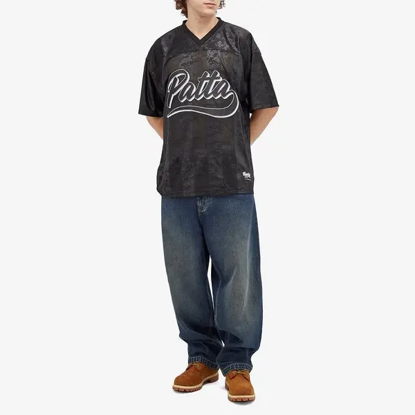 PATTA Digi Lobi Mesh Football Jersey T-shirt