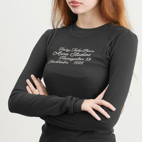 Acne Studios Elga Fairytale Long Sleeve Top