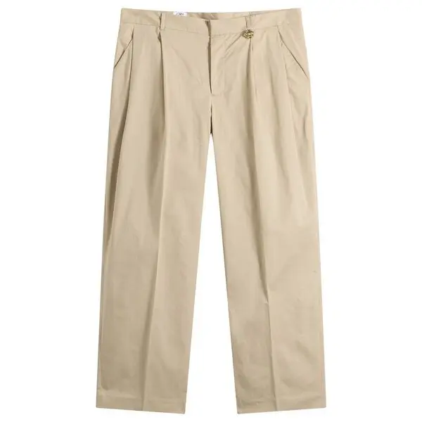 Casablanca Pleated Straight Leg Trouser