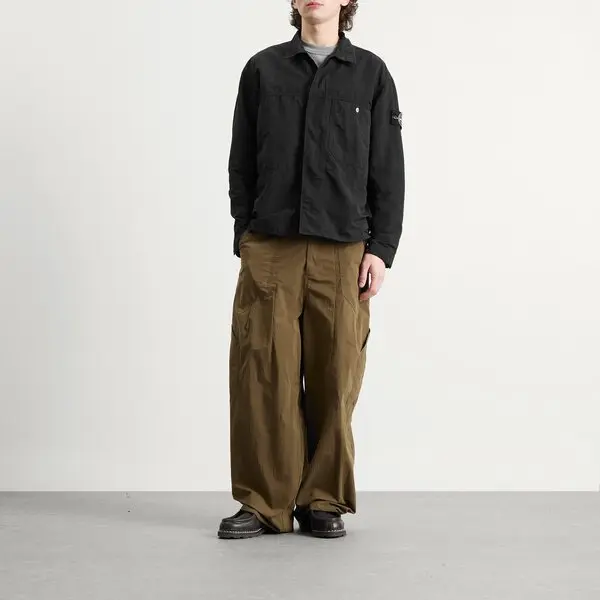 Stone Island Naslan-tc Corrosion Treatment Shirt Jacket