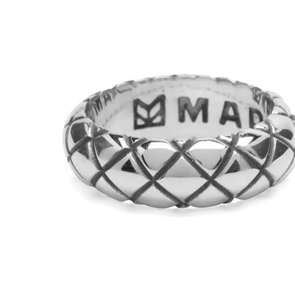 MAPLE Quilted Band Ring