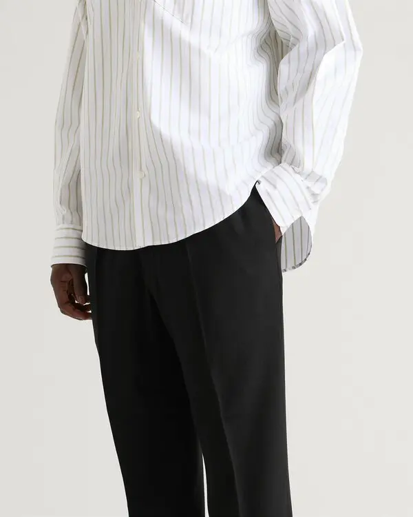 AMI Paris Wool Elasticated Trousers