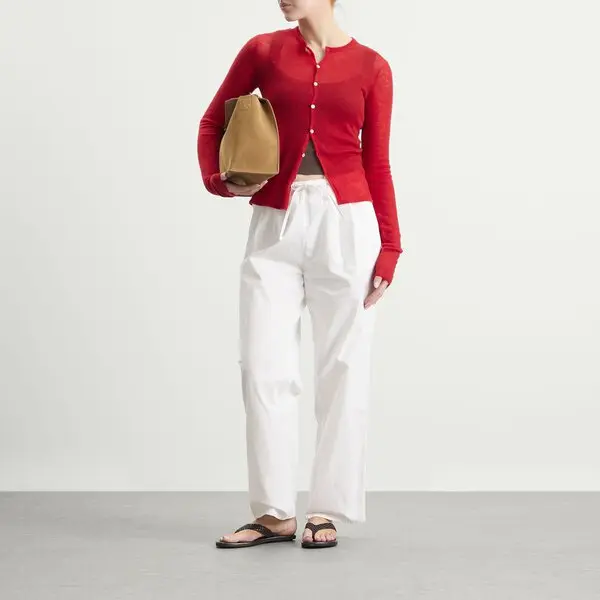 Auralee Cashmere Knit Cardigan