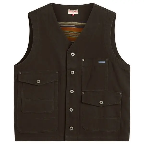 DUBBLEWARE Bradford Multi Pocket Field Vest Jacket