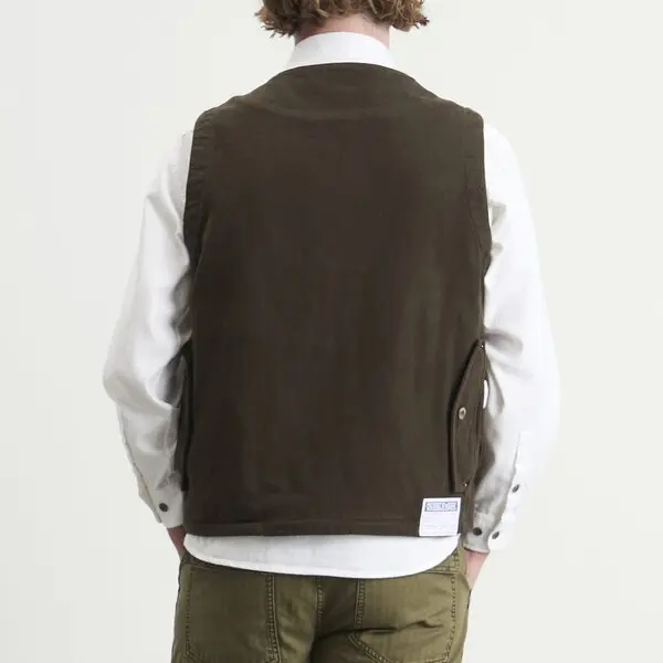 DUBBLEWARE Bradford Multi Pocket Field Vest Jacket