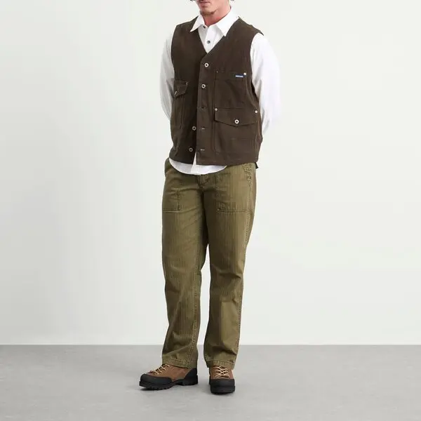 DUBBLEWARE Bradford Multi Pocket Field Vest Jacket