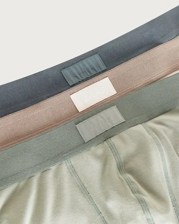 SKIMS Cotton Boxer Brief 5" 3-pack