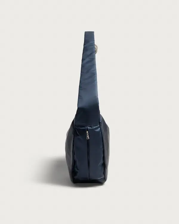 MASTER-PIECE CO Ark Solid Shoulder Bag - Navy