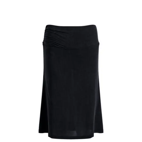 PEACHY DEN Kylie Vent Midi Skort - Graphite