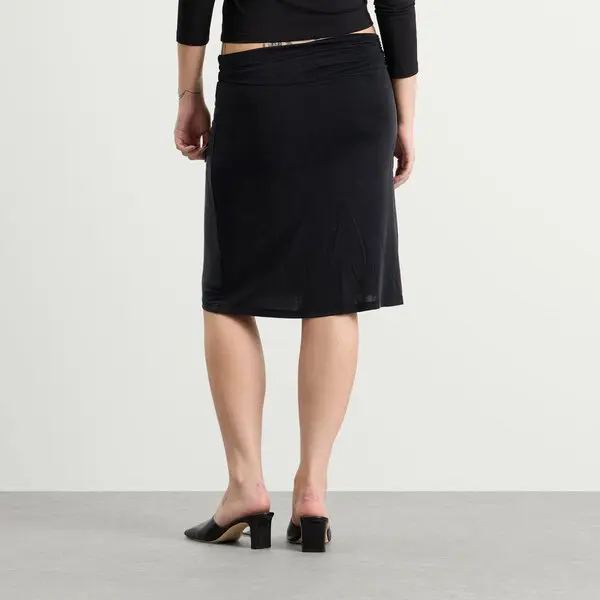 PEACHY DEN Kylie Vent Midi Skort