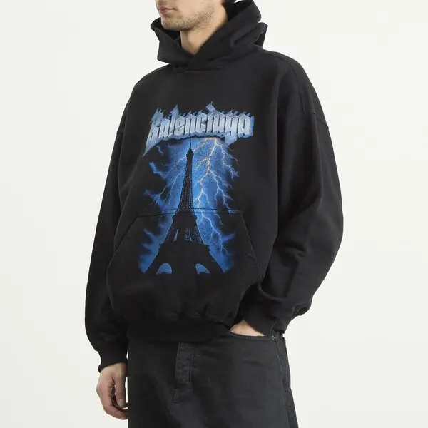 Balenciaga Metal Merch Paris Hoodie