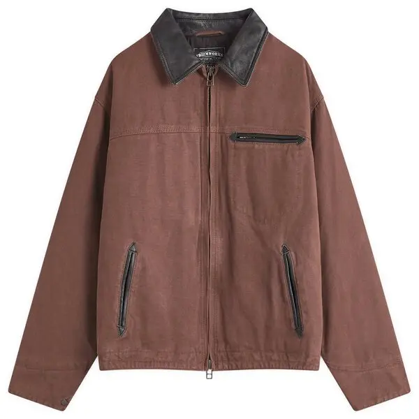 FRIZMWORKS Heavy Canvas Work Jacket - Brown