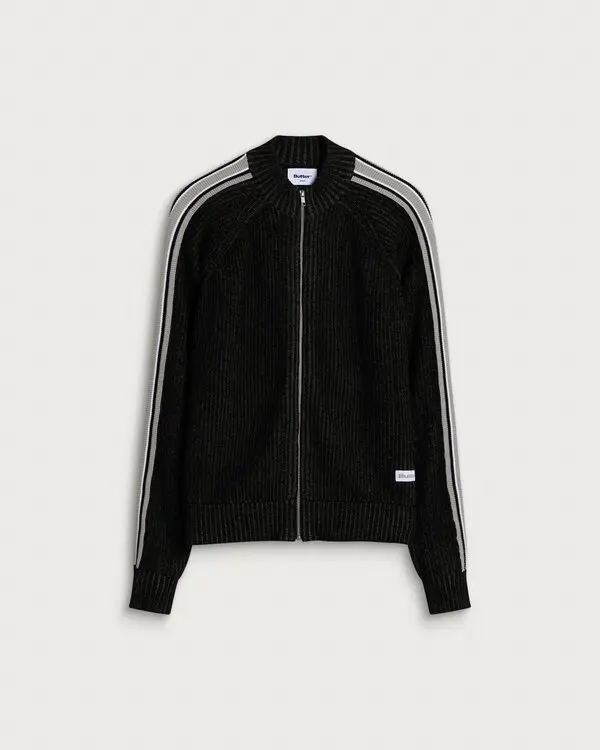 BUTTER GOODS Club Zip Through Knit