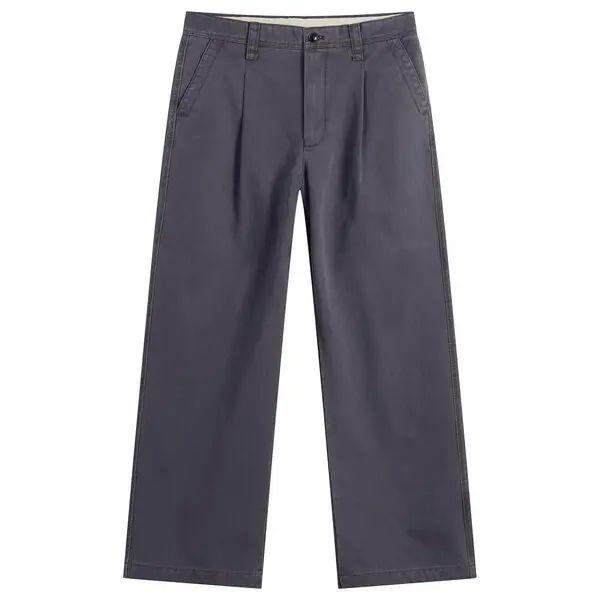 BOUND Heavy Canvas Workwear Trousers - Navy