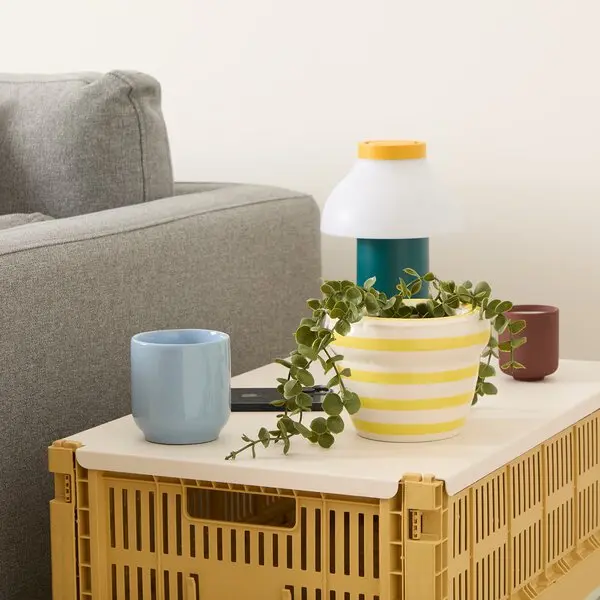 HOME STUDYO Louis Planter Small - Lemon