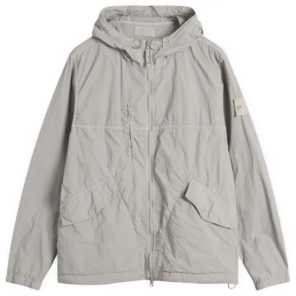 Stone Island Ghost Piece Nylon Smerigliato Shorts Parka Jacket
