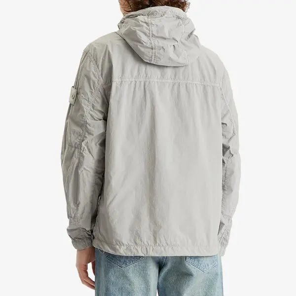 Stone Island Ghost Piece Nylon Smerigliato Shorts Parka Jacket