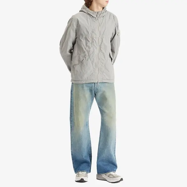 Stone Island Ghost Piece Nylon Smerigliato Shorts Parka Jacket