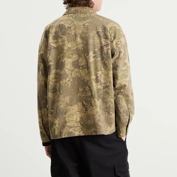 BRAIN DEAD Twill Military Shirt Jacket