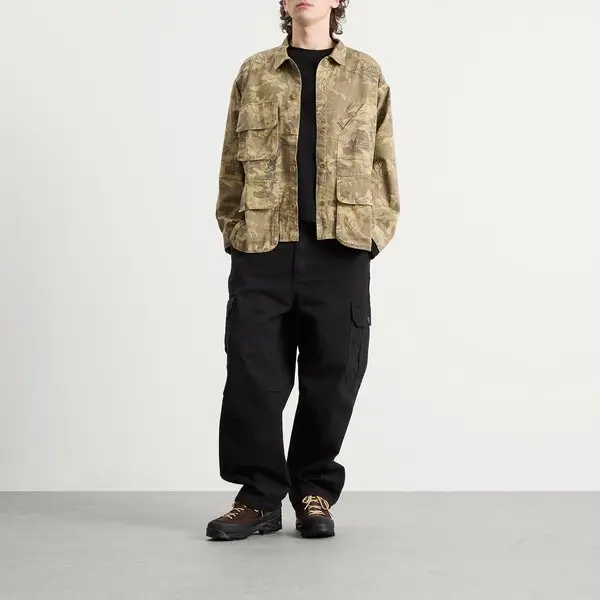 BRAIN DEAD Twill Military Shirt Jacket