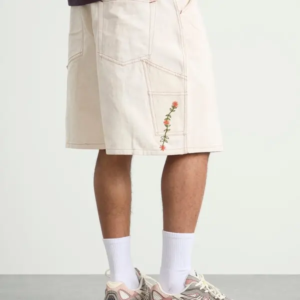 STORY MFG. Hand Embroidered Lush Carpenter Shorts