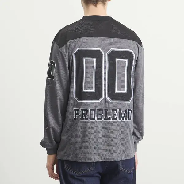 NO PROBLEMO Nyp Long Sleeve Sports Jersey