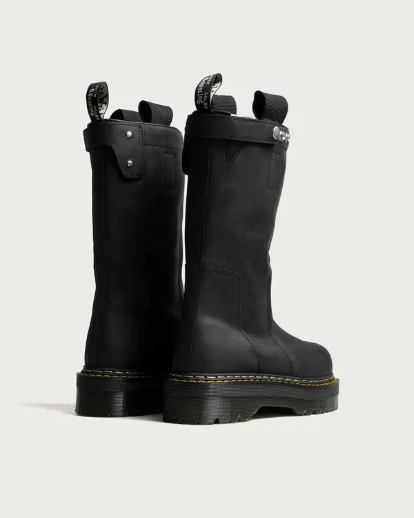 Rick Owens X Dr. Martens Quad Sole Pull On Boot