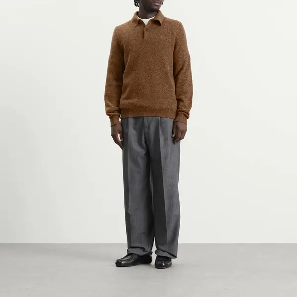 JIL SANDER Wool Cashmere Polo