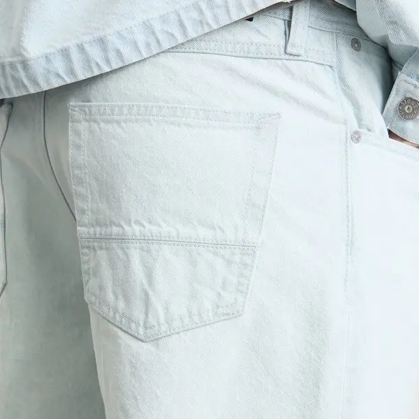 Stone Island Denim Research Ultra Bleached Loose Jeans