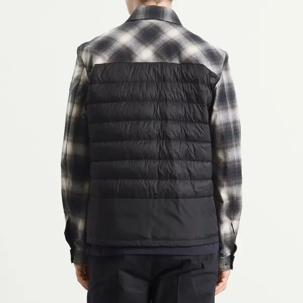 Moncler Cornisello Check Shirt Jacket