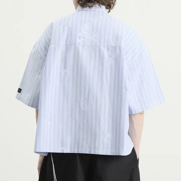 MASTERMIND WORLD Loose Fit Multi Stripe Shirt