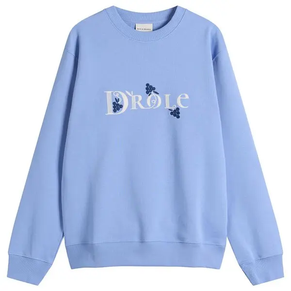 Drole De Monsieur Heritage Sweatshirt - Blue
