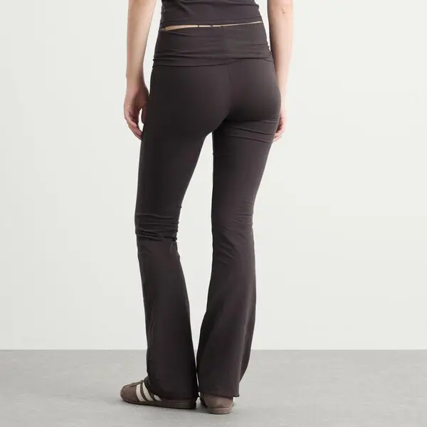 SKIMS Cotton Jersey Foldover Pant