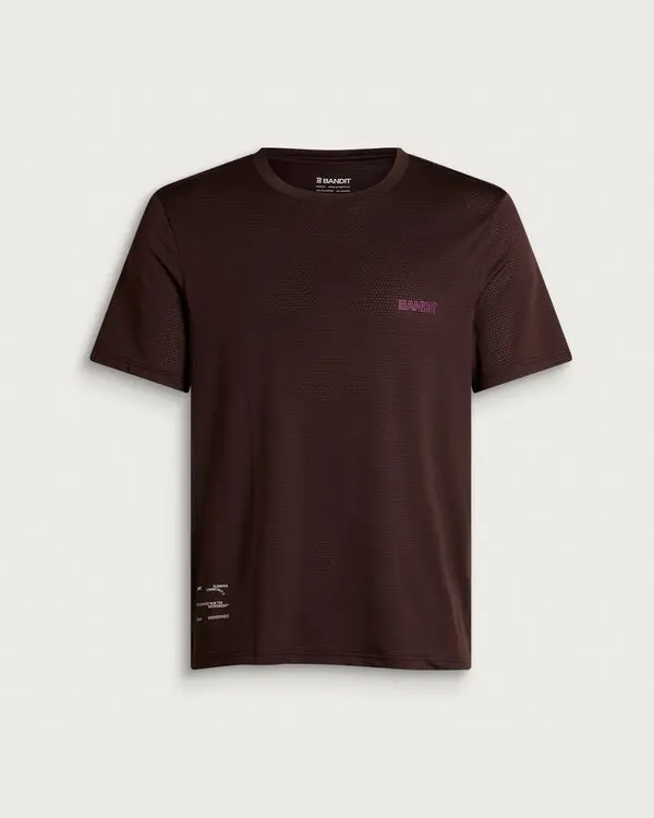 BANDIT Micromesh Performance T-shirt - Espresso