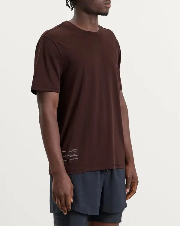 BANDIT Micromesh Performance T-shirt - Espresso