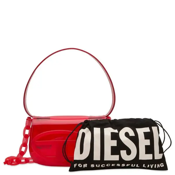DIESEL® 1dr Logo Perspex Handbag