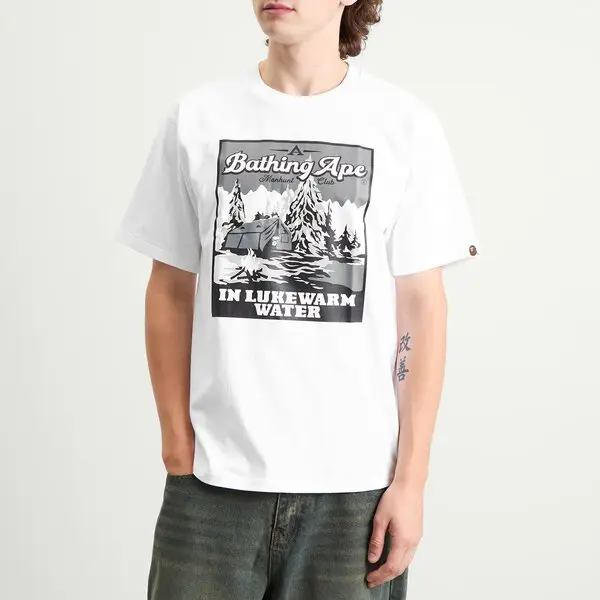 A BATHING APE Base Camp T-shirt
