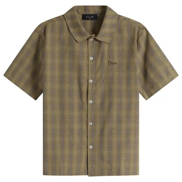 DIME Plaid Shorts Sleeve Shirt