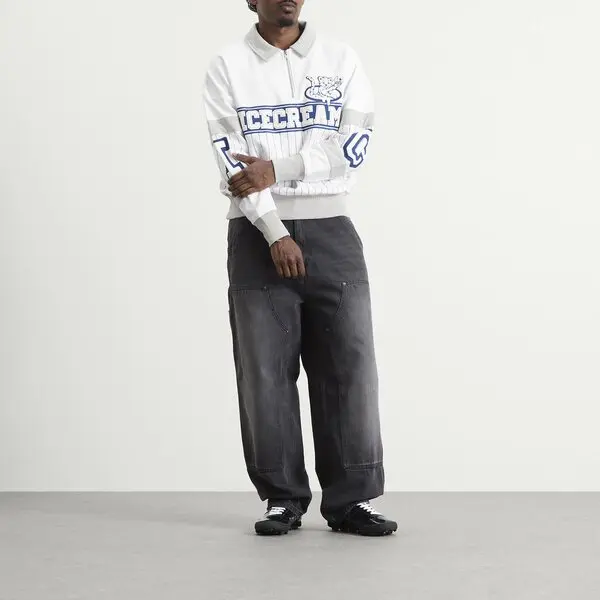 ICECREAM Ic Cubs Collared Quarter Zip Sweatshirt