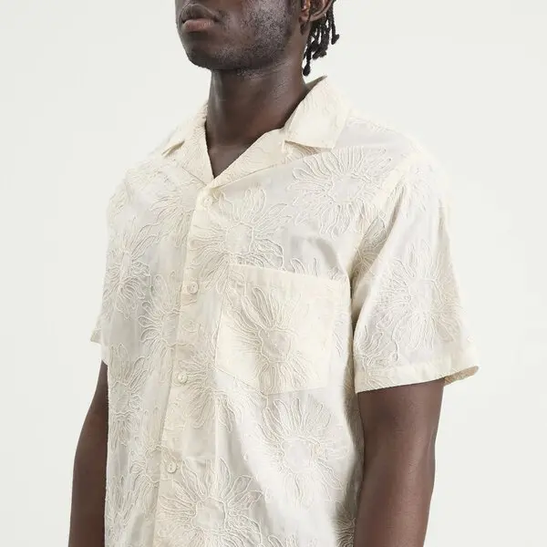 Portuguese Flannel Duke Embroidered Vacation Shirt