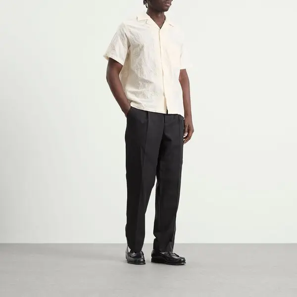 Portuguese Flannel Duke Embroidered Vacation Shirt