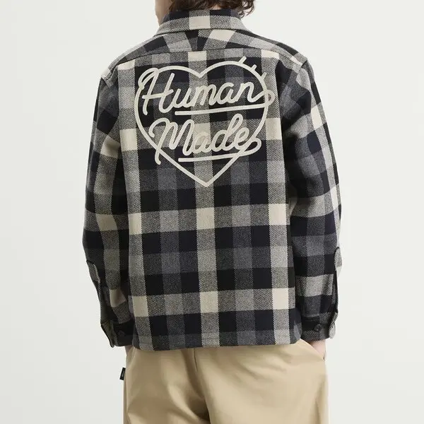 HUMAN MADE Wool Check Shirt Jacket