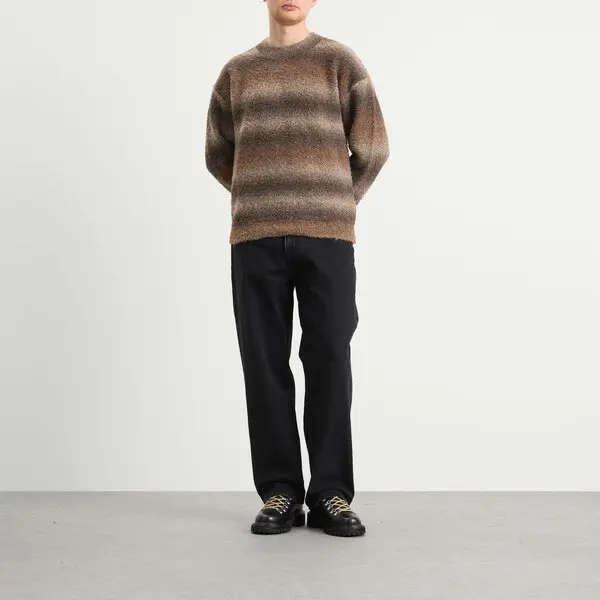 FRIZMWORKS Gradiation Boucle Knit Sweater