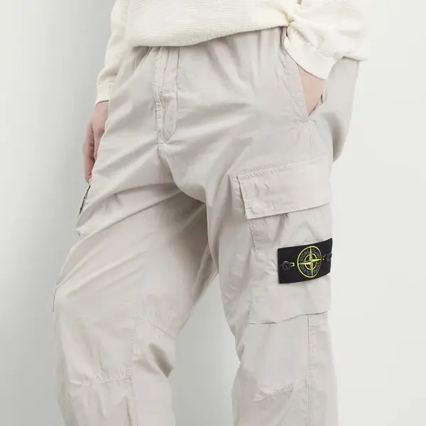 Stone Island Tela Paracadute Cargo Trousers