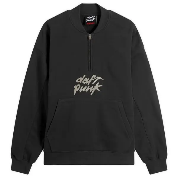 PLEASURES Primetime Quarter Zip Sweatshirt