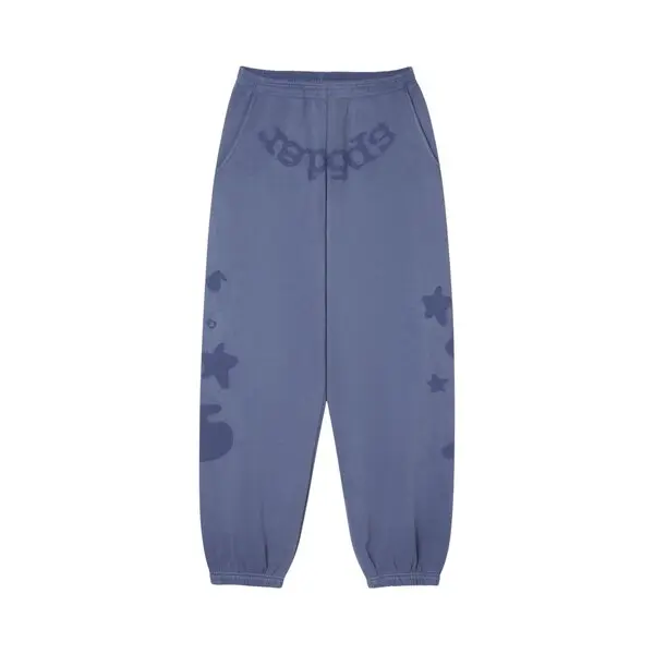 SP5DER Applique Beluga Sweatpant 'steel - Blue