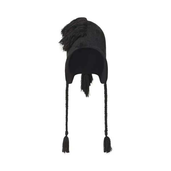 SP5DER Beluga Pom Pom Hat 'granite - Black