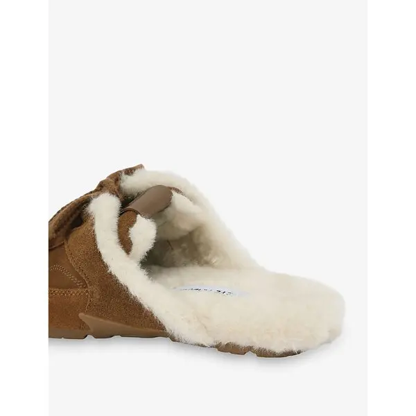 Steve Madden Asiel Lined Suede Backless Trainers