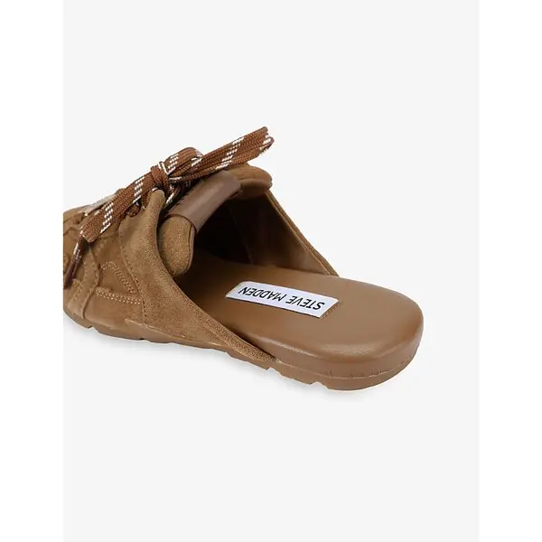 Steve Madden Asiel Suede Backless Trainers