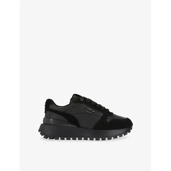 Carvela Delfina Suede And Leather Trainers